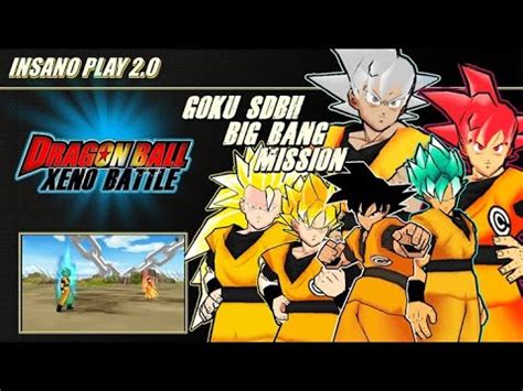 Goku SDBH Big Bang Mission Dragon Ball Z Shin Budokai 2 Mod 2022