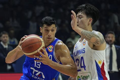 Mondiali Basket 2023 Le Prossime Partite Dell Italia E Il Tabellone Di