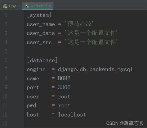 python configparser读取 conf配置文件获得配置信息 python读取conf文件 csdn博客