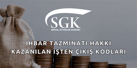 SGK İşten Çıkış Kodları 2024