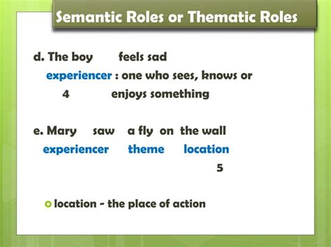 semantics meanings of language