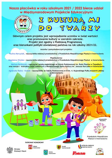 MIĘDZYNARODOWY PROJEKT EDUKACYJNY Z kulturą mi do twarzy SP ŁUPAWA