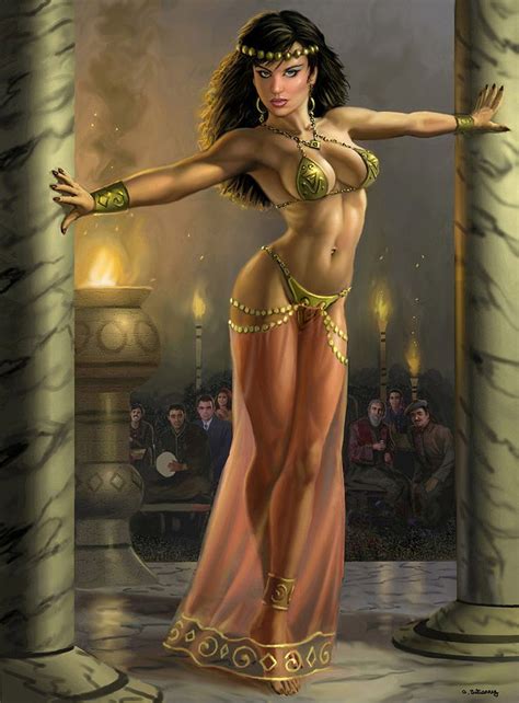 Harem Slave Girls Fantasy Art Telegraph
