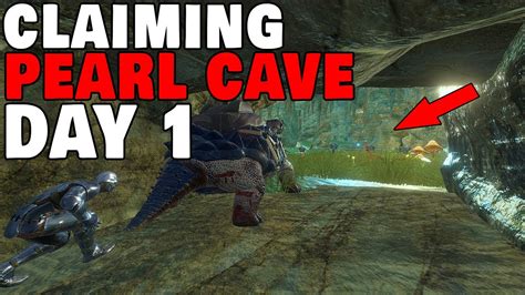 Claiming Pearl Cave Day Ark Life Pc Cluster Youtube