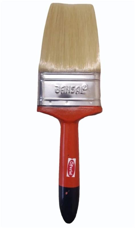 Rectangular Wooden 75mm Flat Paint Brushes For Wall Painting At Rs 95