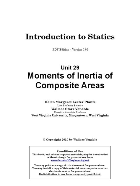 moment of inertia pdf cartesian coordinate system beam structure