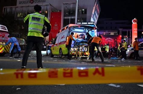 Halloween trágico en Corea del Sur al menos 146 muertos y 150 heridos