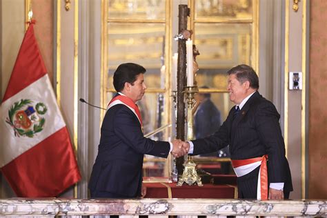 Presidente De La Rep Blica Pedro Castillo Tom Juramento Flickr