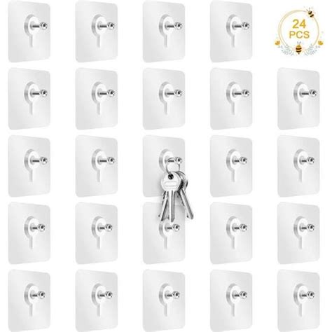 Clous De Suspension Mural Transparent Pcs Clou Auto Adh Sif En