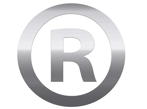 Icono De Logotipo De Marca Registrada En Fondo Transparente Png
