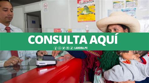 Bono alimentario 2022 LINK Programa Juntos consulta AQUÍ en qué banco
