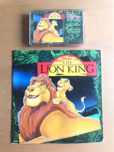 Disney The Lion King Read Along Collection Cassette Tape Book