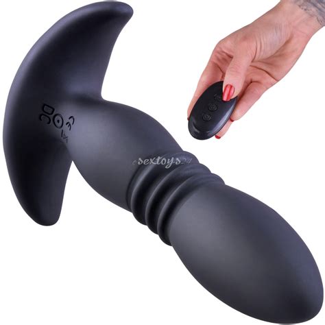 Posuwisty Wibrator Analny Korek Z Pilotem Prog Sex Shop