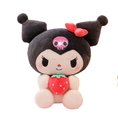 Sanrio Cartoon Kuromi My Melody Cinnamoroll Pochacco Pompom Purin Strawberry Cute Hug Plush Doll