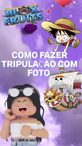 COMO CRIAR TRIPULAÇÃO LOGO BLOX FRUITS 2023 ROBLOX ATUALIZADO