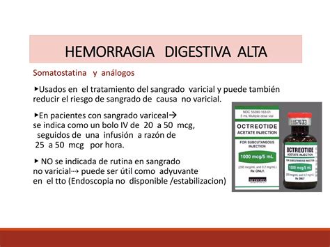 Hemorragia de Vías Digestivas Altas PPT