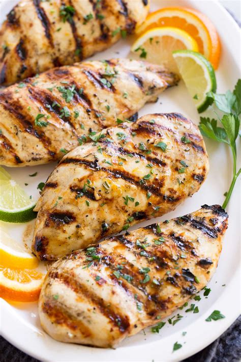 Grilled Chicken Marinade Lemon At Lilia Pederson Blog