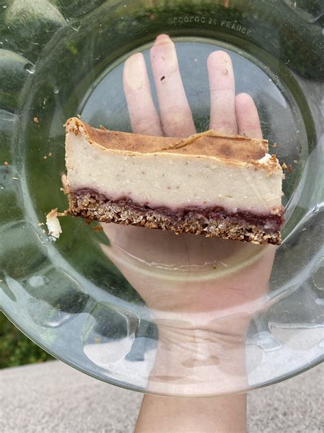 Vegan Tofu Cheese Cake Absolutely Amazing R Veganrecipes