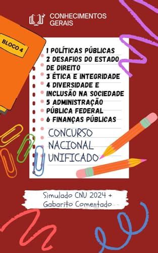 Simulado CNU 2024 Gabarito Comentado Domine as Matérias Mais