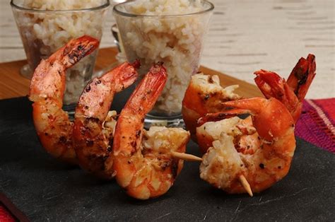 Recette Minceur Gambas Marin Es Au Gingembre Et La Citronnelle