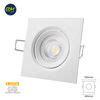 Downlight Led Empotrar 5w 380 Lumen3 200k Cuadrado Marco Blanco Edm Con