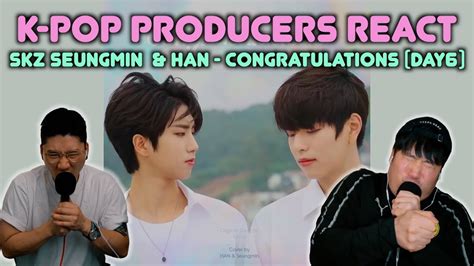 Musicians React Review SKZ Seungmin Han Congratulations Day6