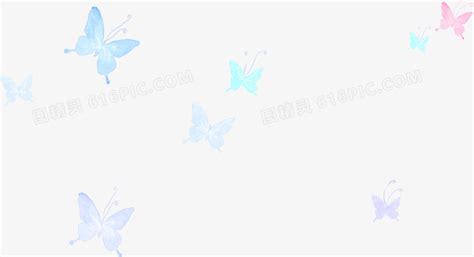 偏偏起舞唯美浪漫蝴蝶海报背景图片图片免费下载 PNG素材 编号1yqi6nyqp 图精灵