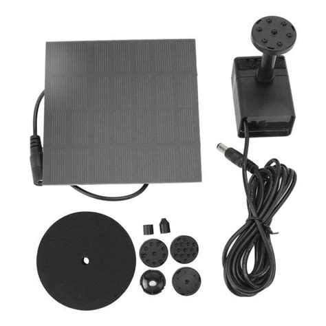 Omabeta Kit de pompe à eau solaire bricolage Pompe de Fontaine Solaire