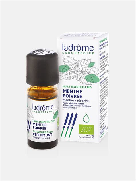 OE Hortelã pimenta Mentha x piperita Bio 10ml Ladrôme
