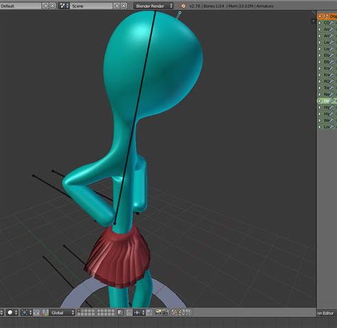 animation blender mesh is deforming when imported into unity3d