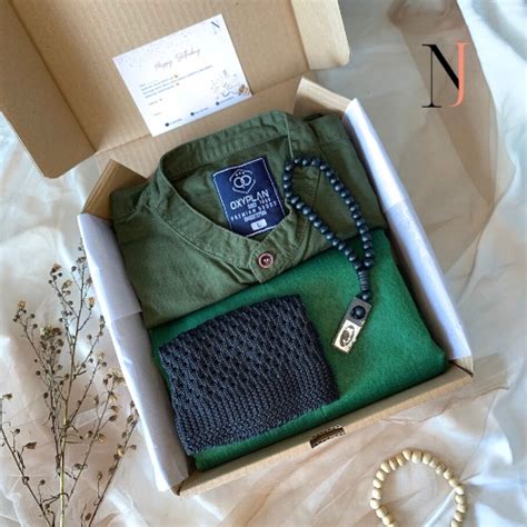 Jual HAMPERS COWOK MURAH FREE PECI TASBIH GIFT BOX COWOK KADO ULANG