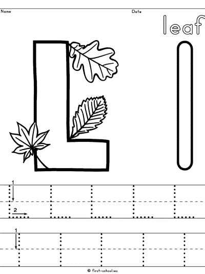 L Is For Leaf