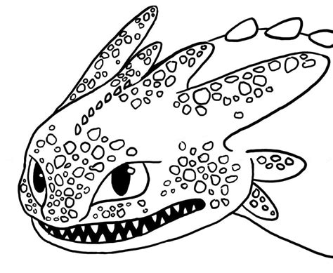 Coloriage Furie Nocturne Krokmou télécharger et imprimer gratuit sur