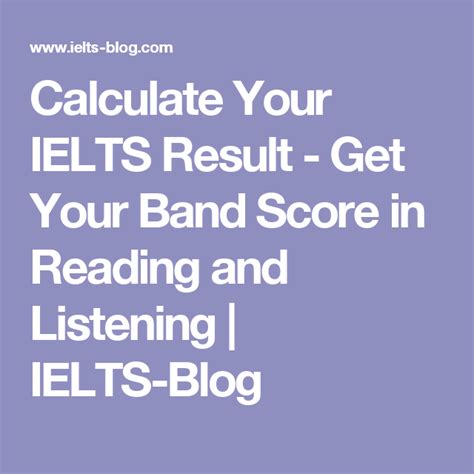 Calculate Your Ielts Band Score In Simple Steps