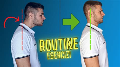 Come Correggere COLLO E TESTA In AVANTI ROUTINE Di 3 Esercizi Da Casa