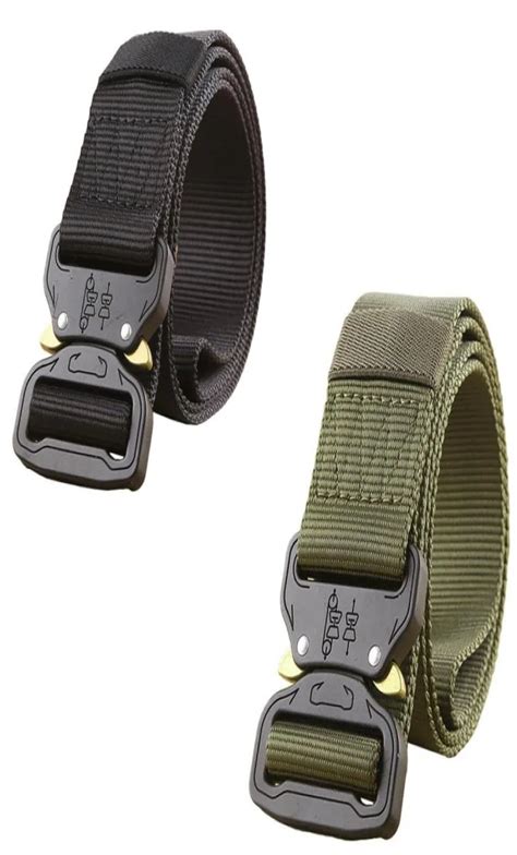 Cinturón Táctico Para Hombres Equipo Militar Del Ejército Hebilla De