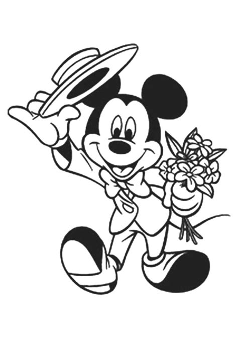 Il Mago Topolino Da Colorare Scarica Stampa O Colora Subito Online