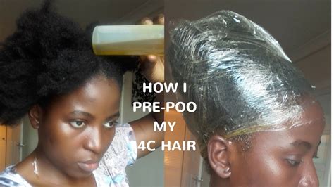 HOW TO PRE POO NATURAL HAIR 4C HAIR Kenny Olapade YouTube