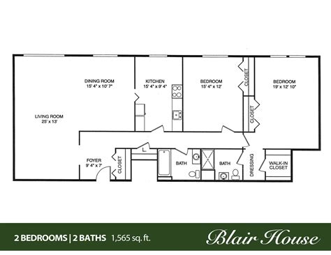 Blair House Floor Plan Floorplans Click