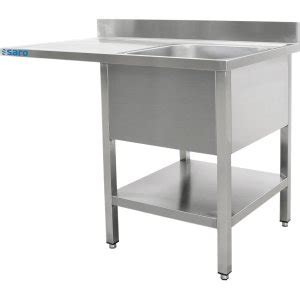SARO Spülcenter 1 Becken rechts B 1200 x T 600 mm ZORRO GASTRO SHOP
