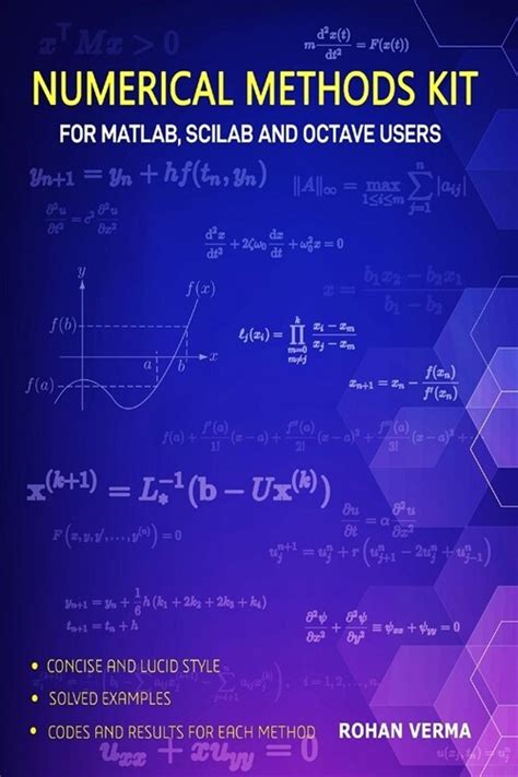 알라딘 numerical methods kit for matlab scilab and octave users paperback