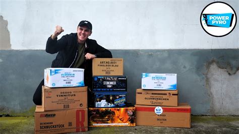 GROßES FEUERWERK UNBOXING SILVESTER 2023 RÖDER BESTELLUNG 10 JAHRES