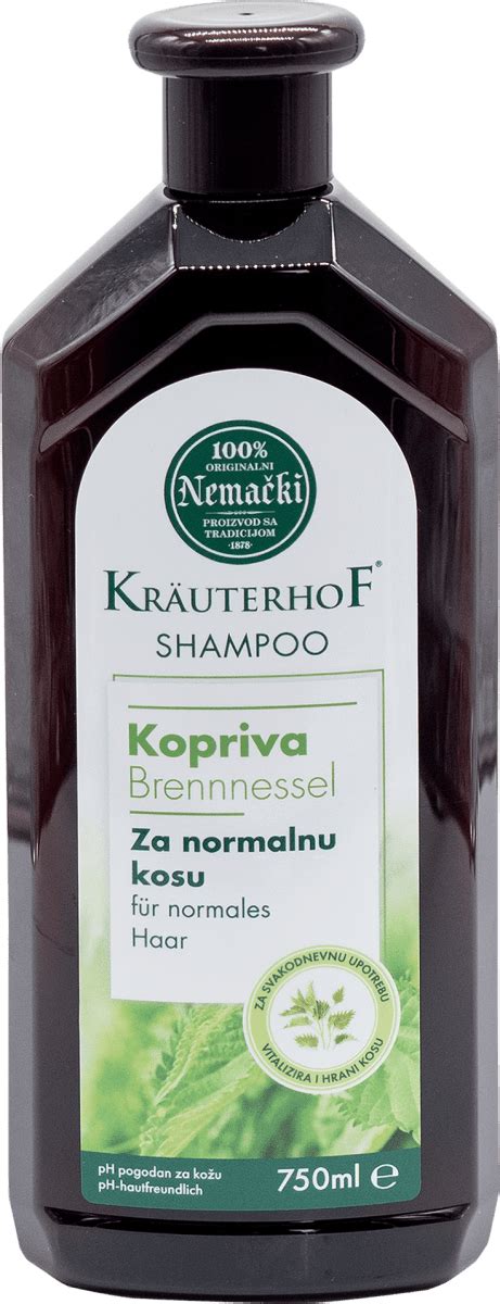 KRÄUTERHOF Šampon za koprivom 750 ml dm rs