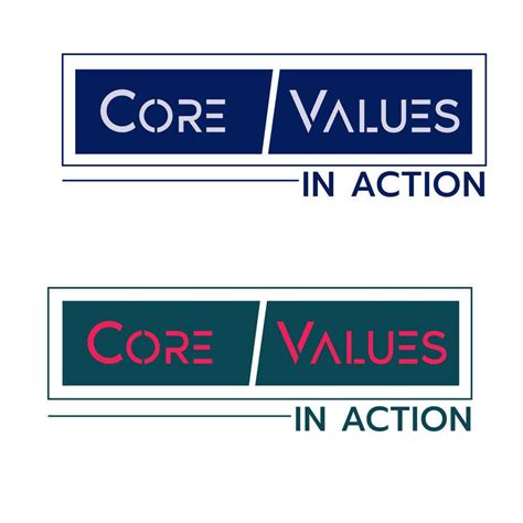 Entry 290 By Sabera780 For Logo For Core Values In Action Freelancer
