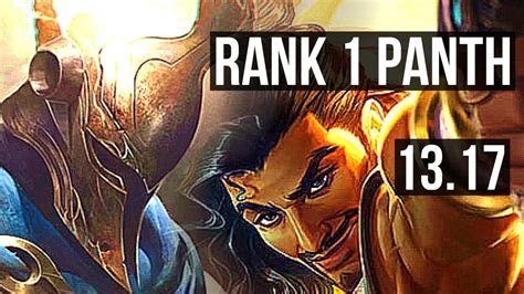 PANTHEON Vs AKSHAN MID Rank 1 Panth Rank 4 72 Winrate 9 2 13
