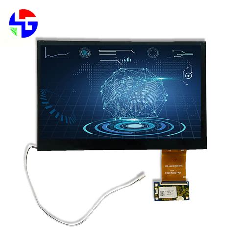 10 1 Inch TFT LCD Panel IPS LVDS 1000 Luminance Touchscreen