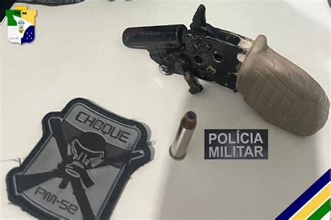 Polícia Militar apreende arma de fogo e prende um homem na Zona Norte