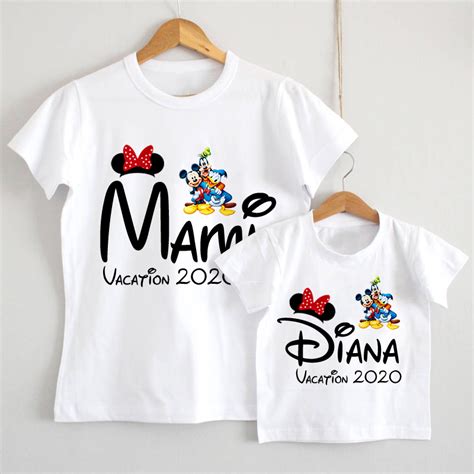 Set Tricouri Mama Si Fiica Model Disney Uniq Gift Ro