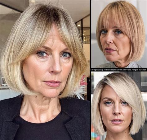 Stufig Fransig Frisuren für Frauen ab 50 Jünger Machen 2023