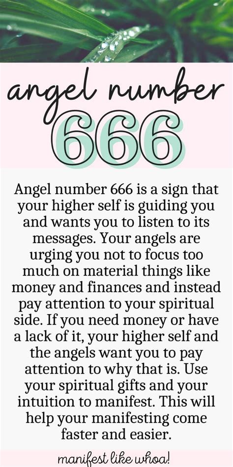666 Angel Number Meaning Symbolism For Manifestation Angel Number
